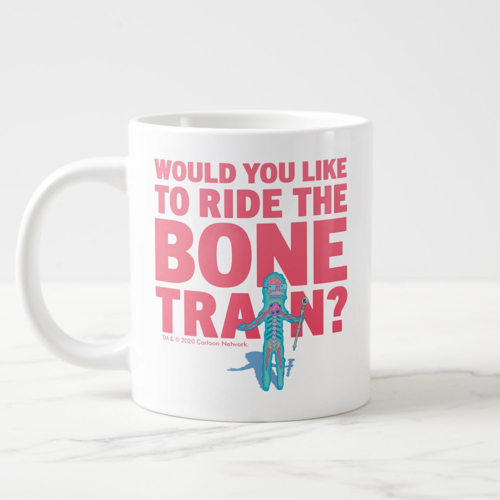 Rick and Morty Anatomy Park - Bone Train Giant Coffee Mug - Rick and ...