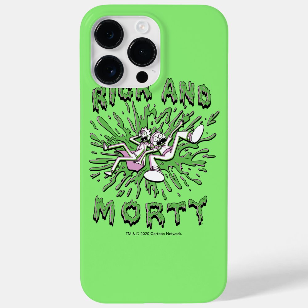 Rick And Morty Falling Into Acid Vat Phone Case - Rick and Morty Shop