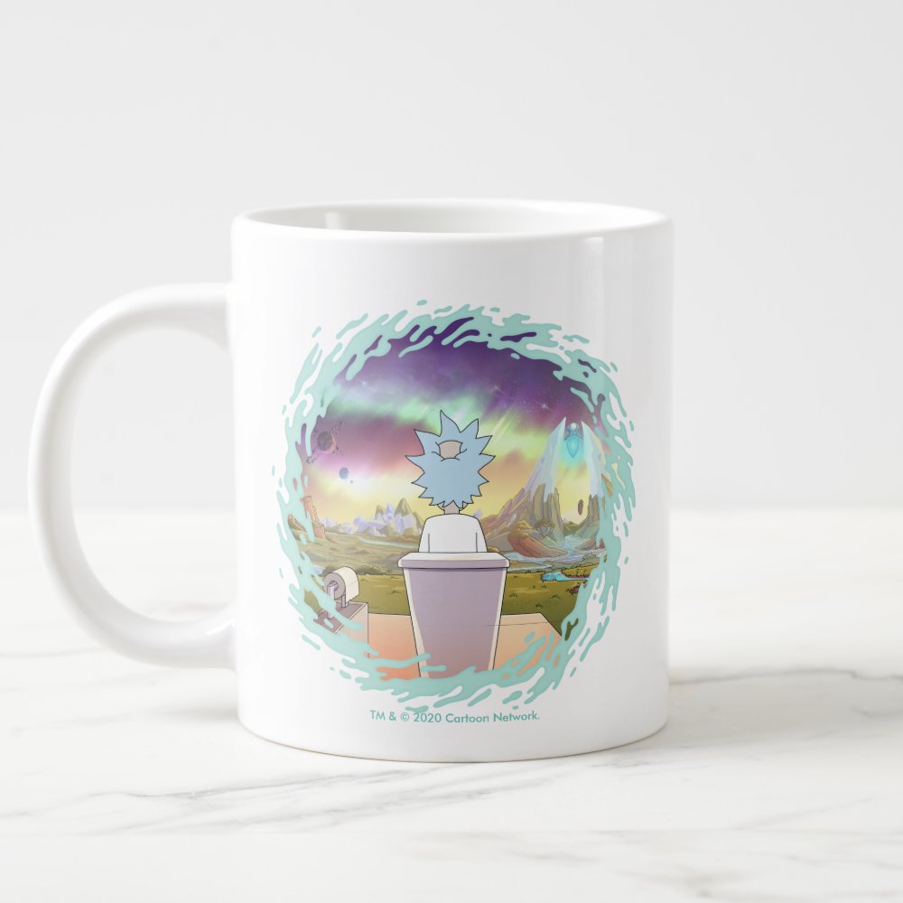 Rick and Morty Rick's Private Place Giant Coffee Mug - Rick and Morty Shop