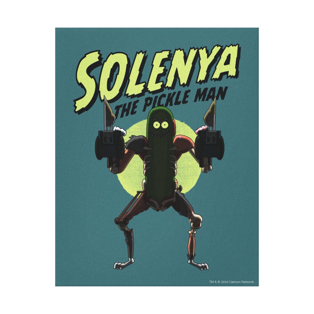 Rick and Morty Solenya - The Pickle Man Poster - Rick and Morty Shop