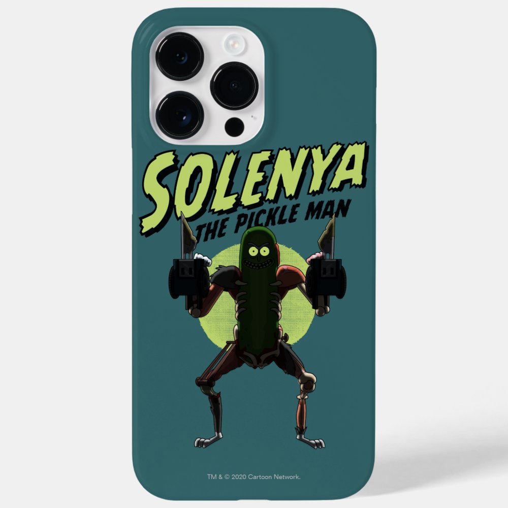 Rick And Morty Solenya - The Pickle Man Phone Case - Rick and Morty Shop