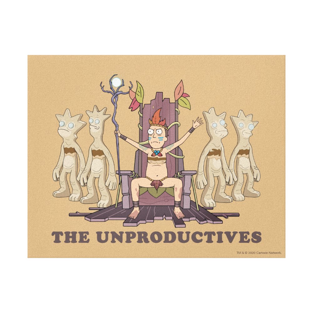 Rick and Morty The Unproductives Poster - Rick and Morty Shop